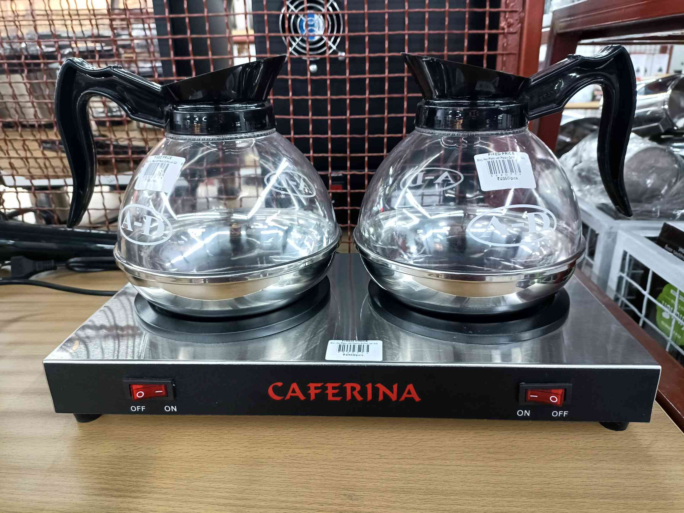 Electric Hot Plate with 2 Carafe